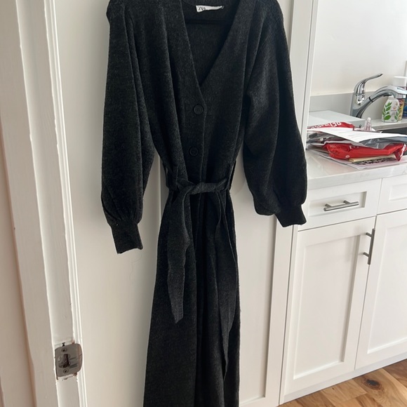 Dresses | Zara Midi Acrylic Dress Dry Warm | Poshmark